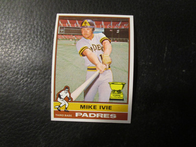 1976 TOPPS CARD#134 MIKE IVIE PADRES NM/MT+ BT#134 | eBay