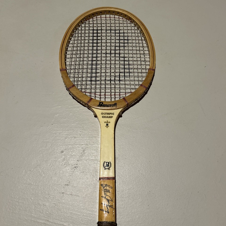 Vintage Bancroft Tennis Racquet - Billie Jean King Signature Model | eBay