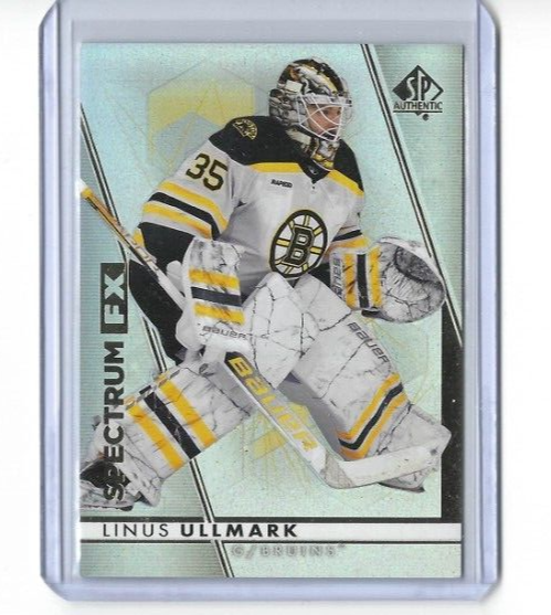 2022-23 UD SP Authentic Hockey LINUS ULLMARK Spectrum FX Unscratched S ...