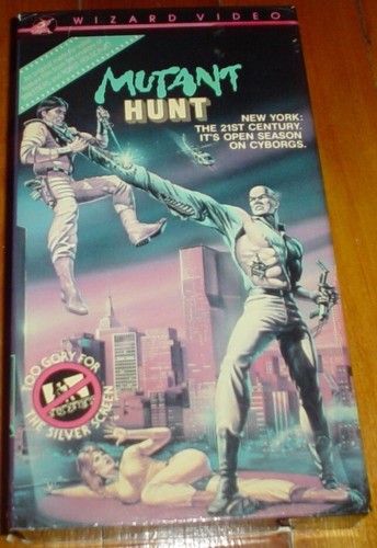 MUTANT HUNT (1987) - VHS NTSC / Wizard Video Tim Kincaid Sci-fi Cult | eBay