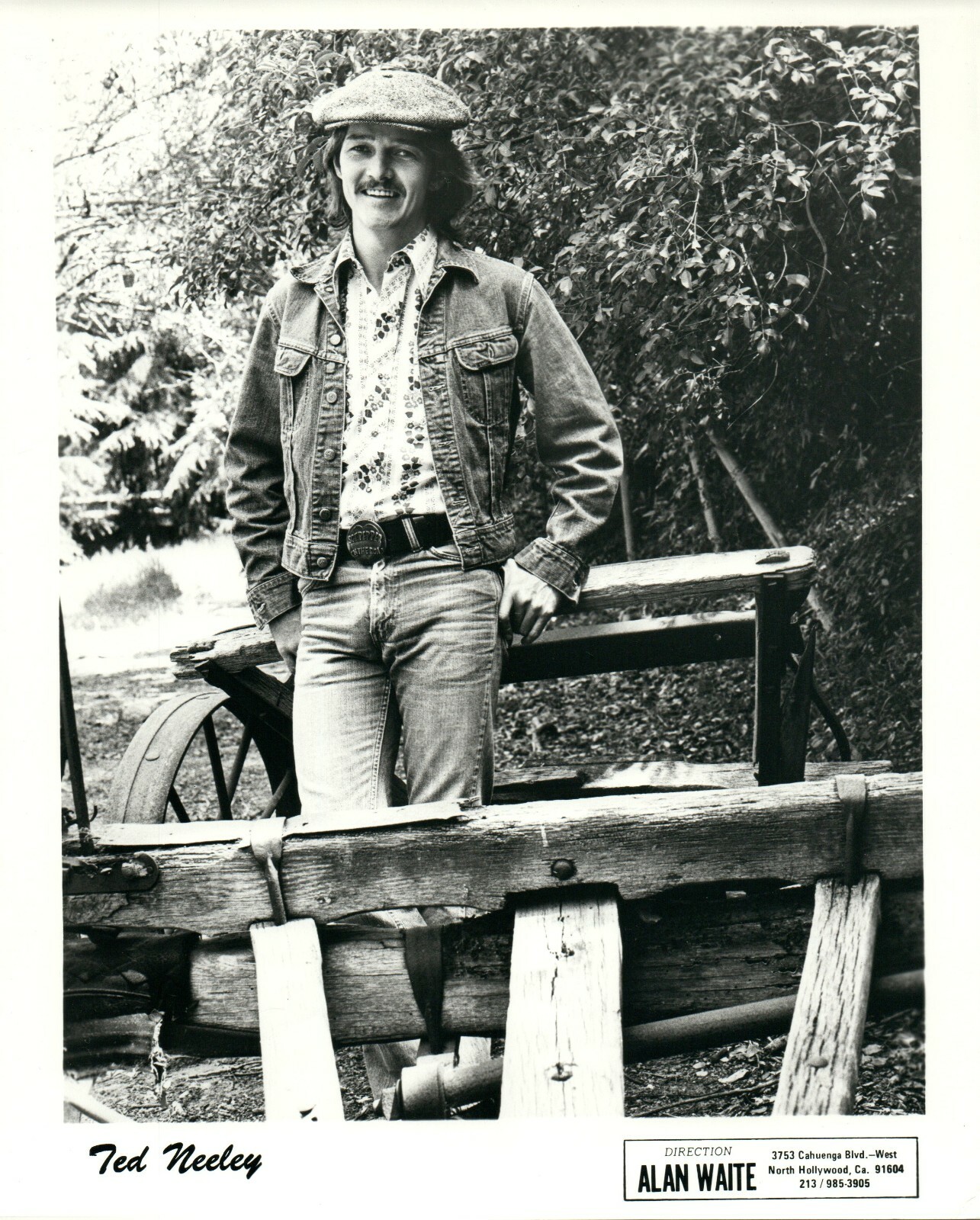 TED NEELEY Actor Singer Rock Music 8x10 Promo Press Photo | eBay