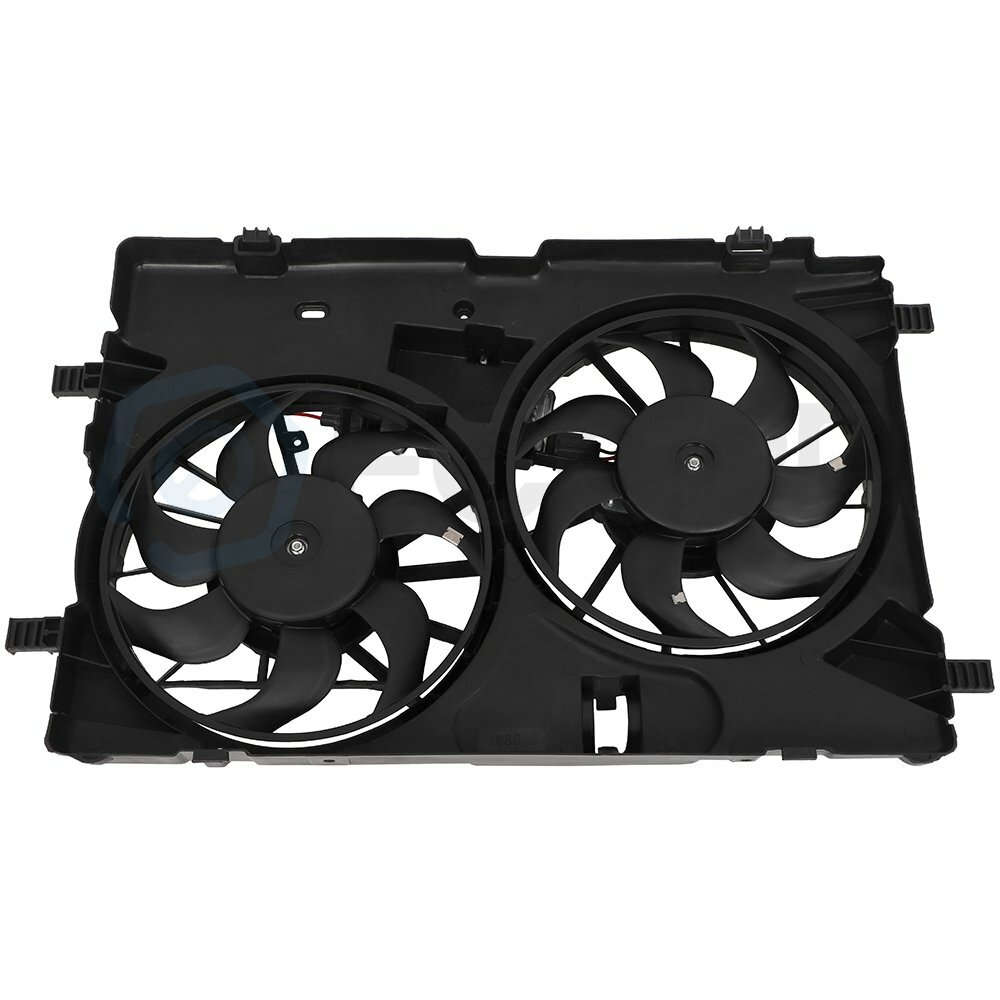 Electric Radiator Condenser Cooling Fan Assembly For 2010 2011 2012 ...