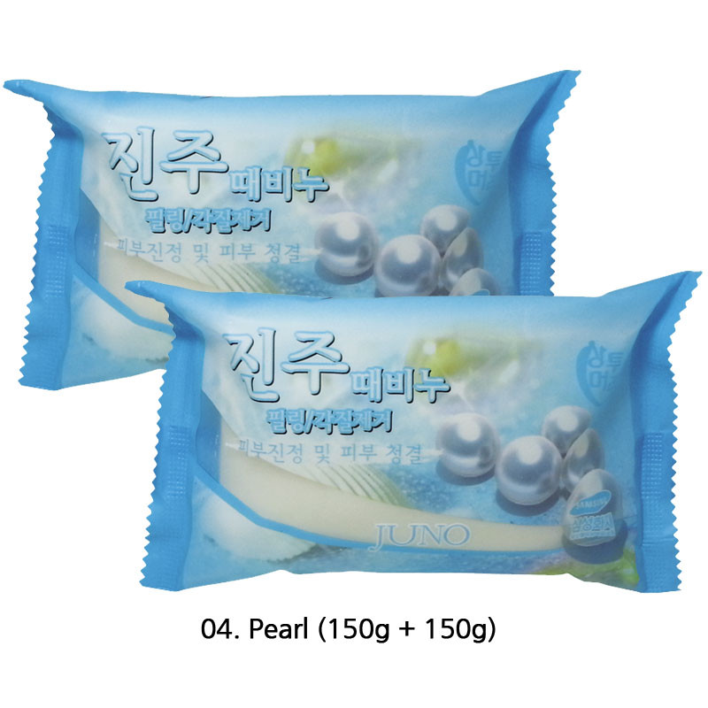 (150g + 150g) Sangtumeori Soap Juno Peeling Dead Skin Care Aloe Pearl ...