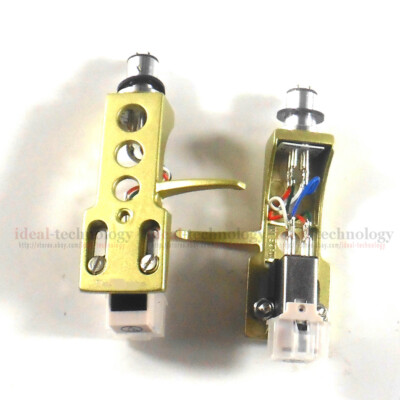 1PC Turntable Headshell+AT3600L cartridge+ stylus for Phonograph Gold ...