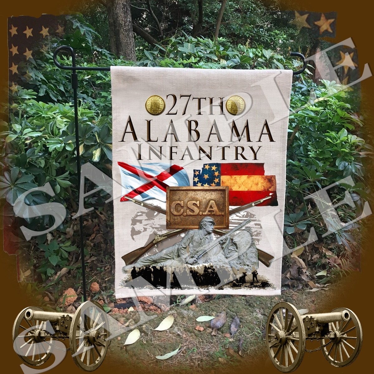 27th Alabama Infantry Flag Week Of October 8, 2023 | Vietnam War