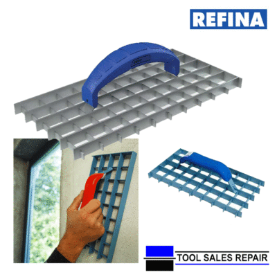 Refina Plaster Lattice Plane Trowel Render Rasp 11" Waffle Gridfloat ...