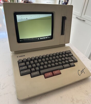 Canon Cat Super Rare Famous Vintage Computer Word Processor Jef Raskin ...
