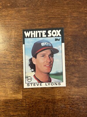 1986 Topps Traded - #67T Steve Lyons | eBay