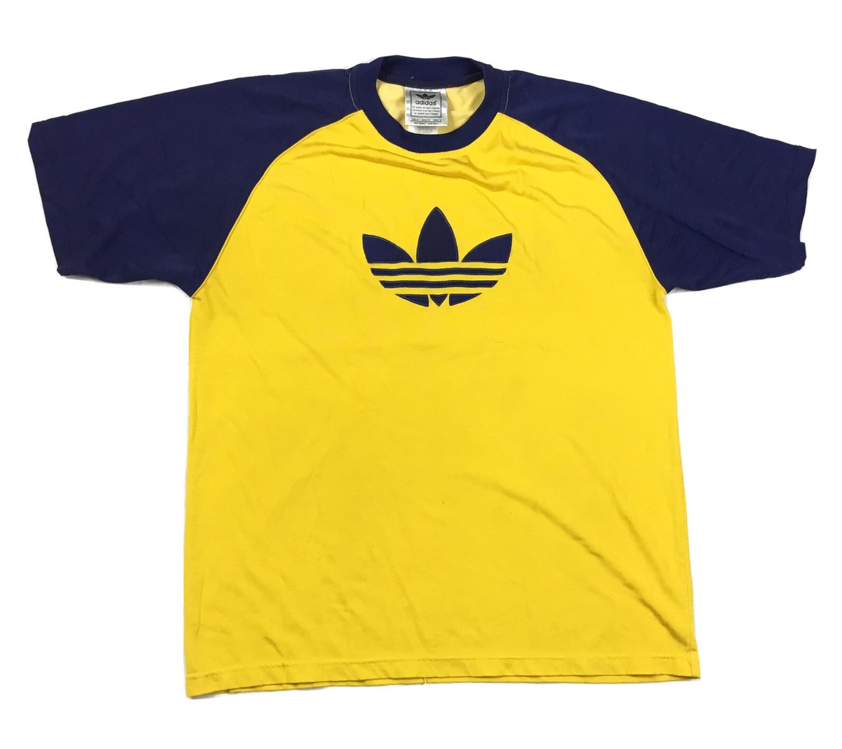 Adidas Logo Yellow