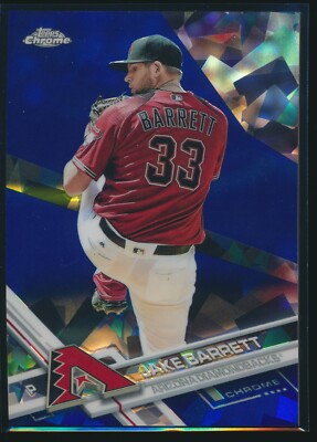 2017 Topps Chrome Sapphire #51 Jake Barrett Arizona Diamondbacks | eBay