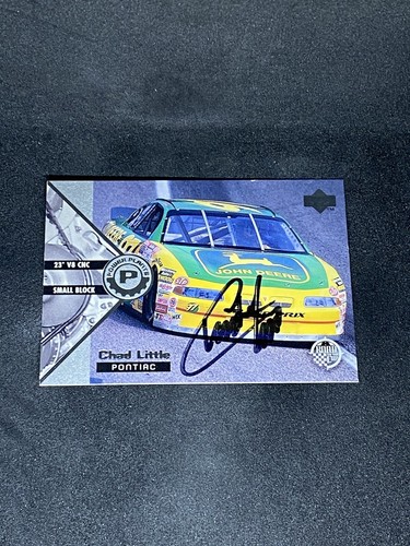 Chad Little 1997 Upper Deck Road To The Cup #82 Auto Autographed Signed ...