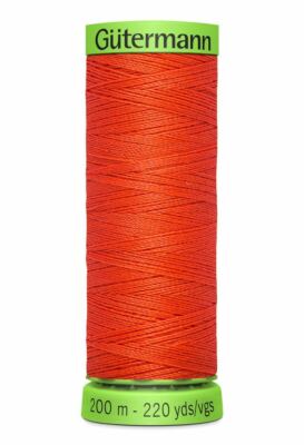 Gutermann Extra Fine Thread # 155 ORANGE, 200m Spool 100% Polyester | eBay