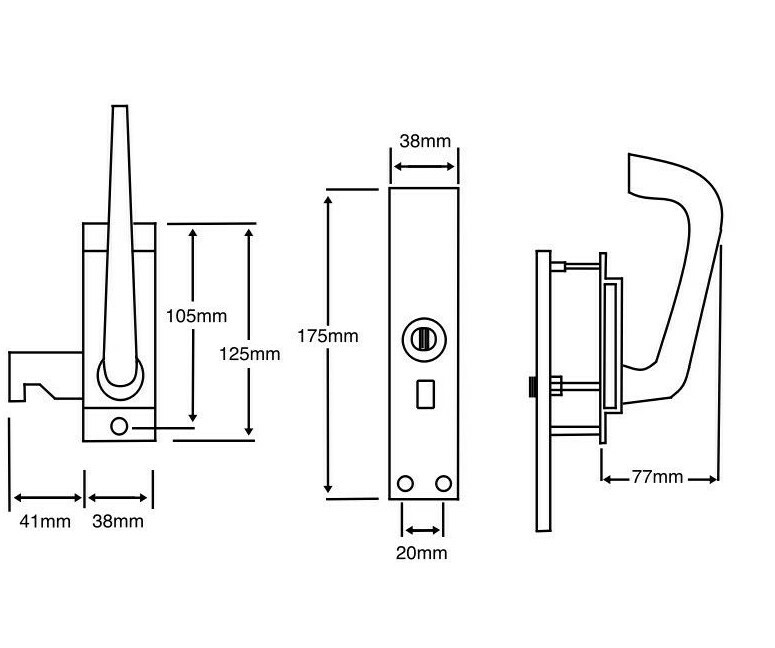Facility Indicator Bolt Disabled Toilet Lock Sliding Hinged STAINLESS Zoo Type | eBay UK