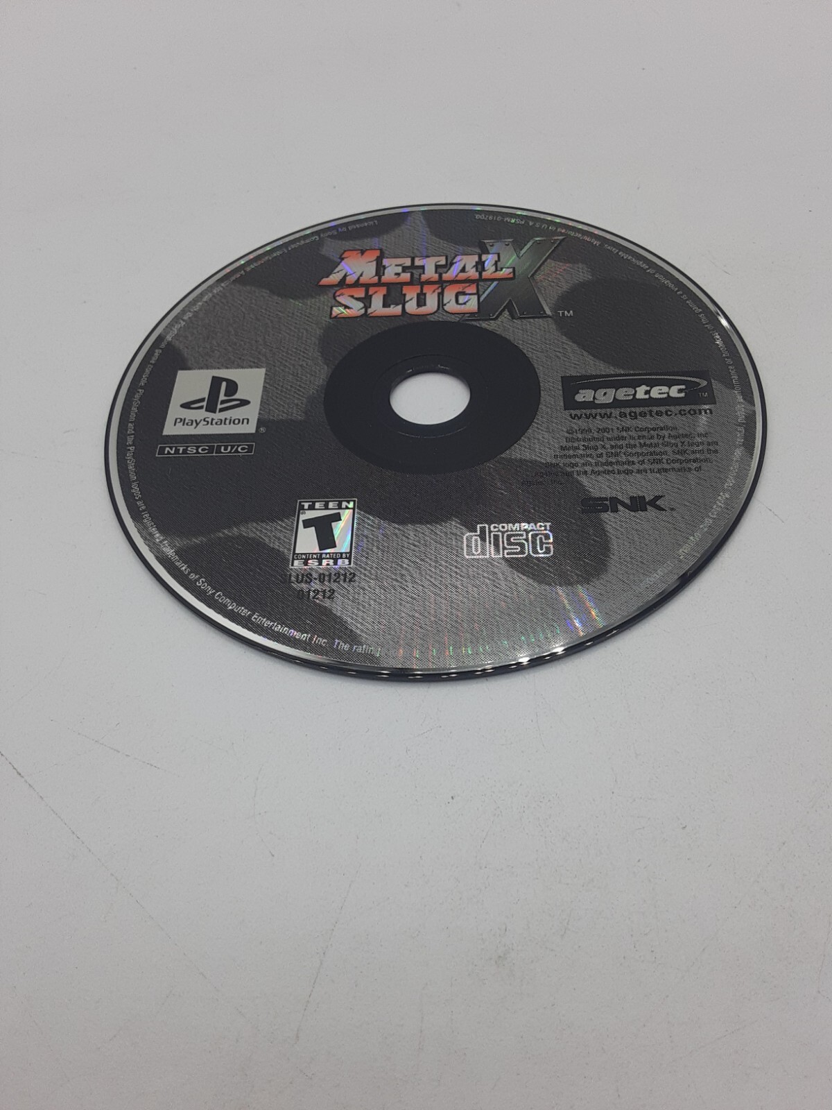 Metal Slug X (Sony PlayStation 1 PS1) Disc Only 93992087609 | eBay