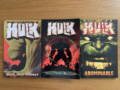 The Incredible Hulk By Bruce Jones voll. 2 3 4 Marvel Tpb Omnibus David ...