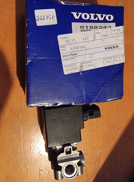 8158342 Volvo Penta Solenoid Valve 8158342 Genuine OEM Part for sale ...