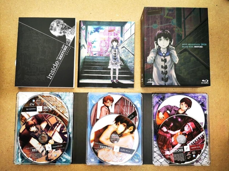 Serial Experiments Lain Restore Blu-ray Box set Limited Edition EXPRESS ...