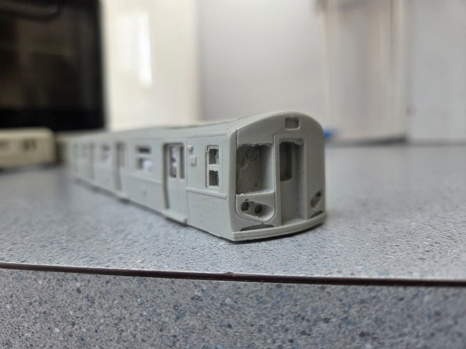 Island Modelworks HO Scale MTA New York City Transit Authority 5 Car R ...