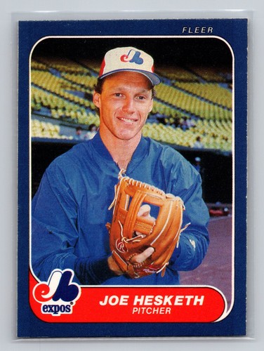 1986 Fleer - Joe Hesketh #250 | eBay