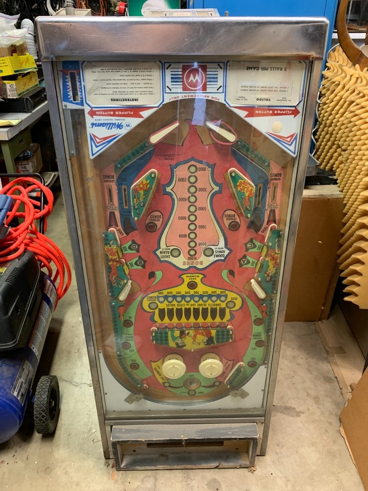 Williams TOLEDO Pinball Machine (project game, as-is, previously ...