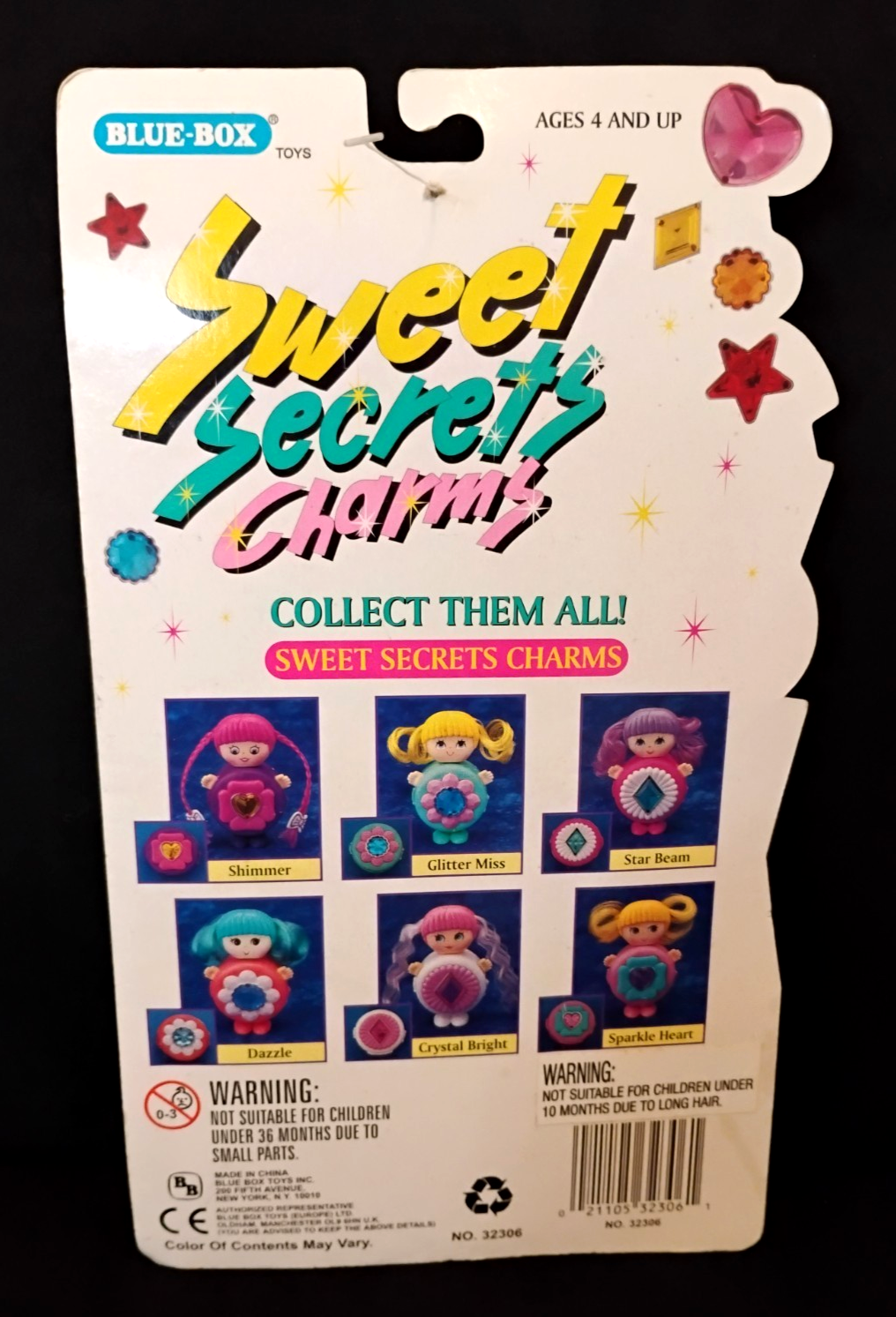 Vintage Sweet Secrets Charms Blue-Box Toys New | eBay