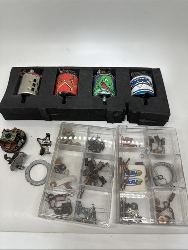 Vintage Lot Of 4 Brushed RC Motors Trinity Epic Stock With Parts Read ...
