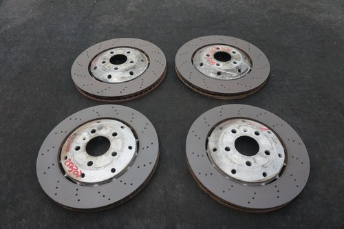 Set 4 Front & Rear Disc Brake Rotor 400615301B Lamborghini Gallardo ...