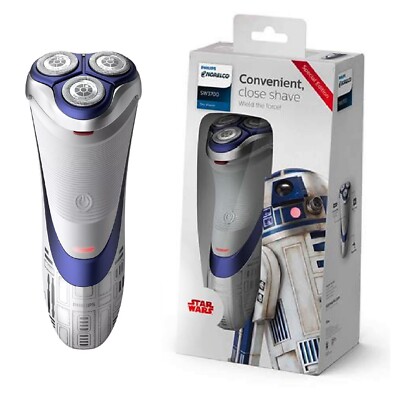 Star Wars R2D2 special edition Philips Norelco Electric Shaver SW3700 ...