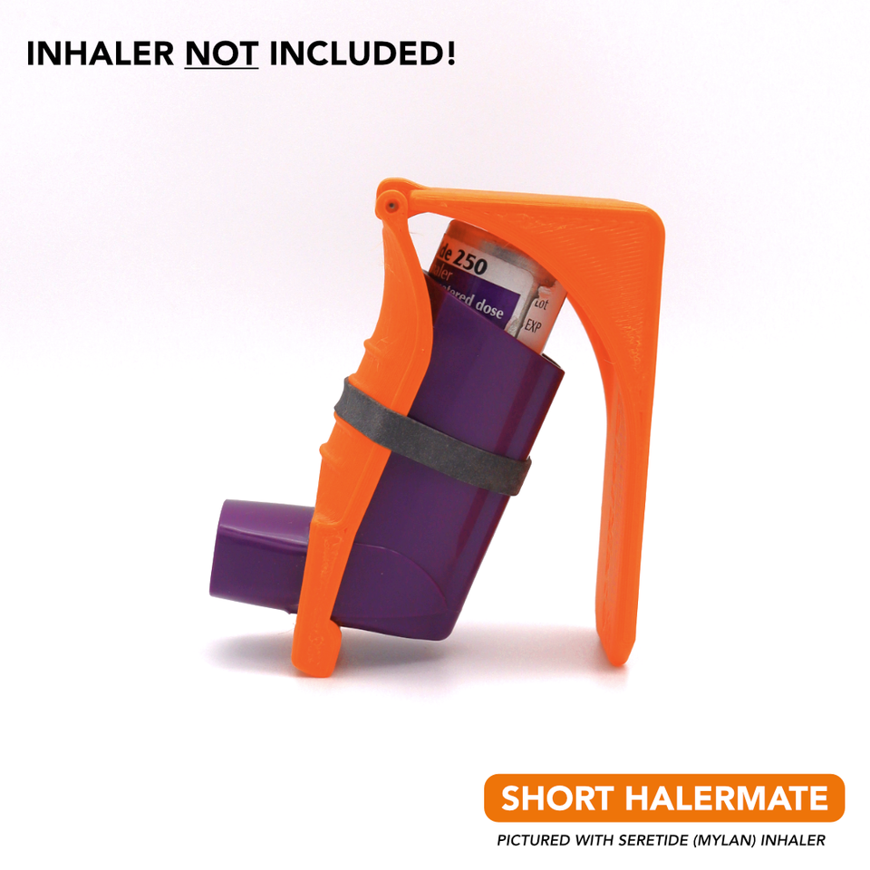 HalerMate® Inhaler Aid - for Short Inhalers - Asthma, COPD, Arthritis ...