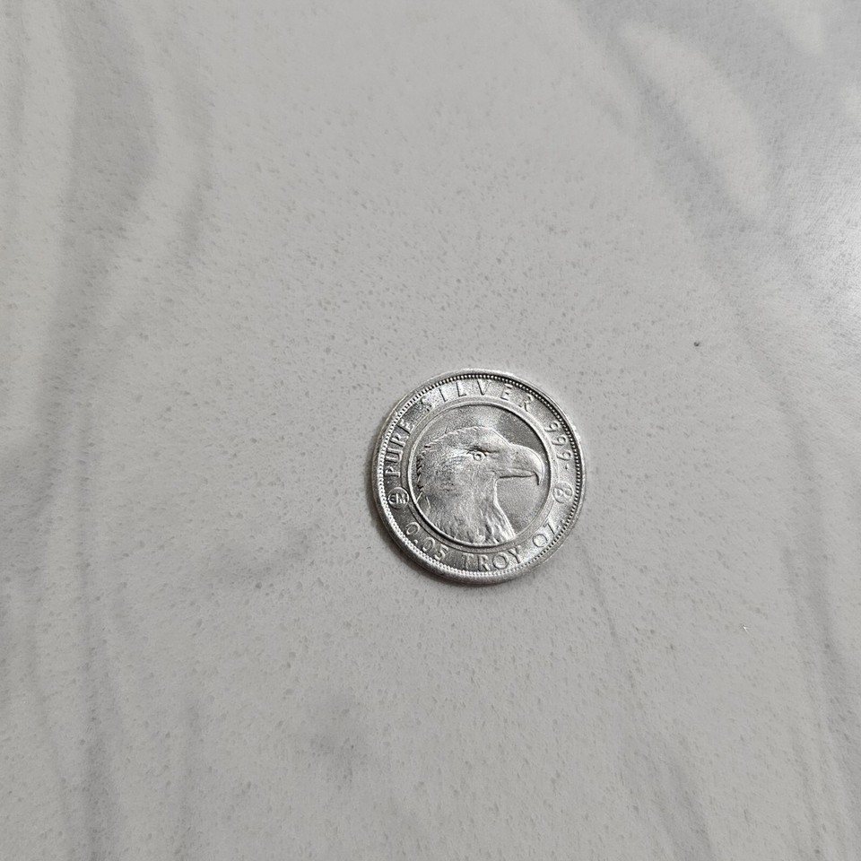 Prospectors Gold and & Gems 1/20 0.05 oz Silver 999 Round Coin ...