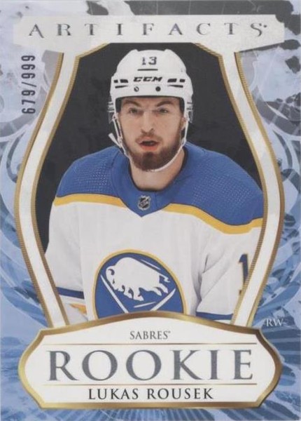 2023-24 Upper Deck Artifacts - Rookies #180 Lukas Rousek /999 (RC) for ...