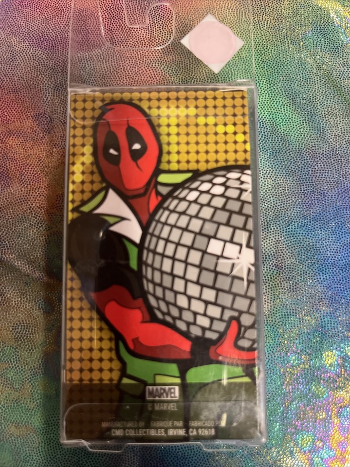 Figpin Mini Deadpool 70s M24 Marvel Collectible Enamel Disco Ball Pin ...