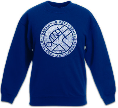 BUREAU FOR PARANORMAL RESEARCH AND DEFENSE BPRD Kinder Pullover Hellboy ...