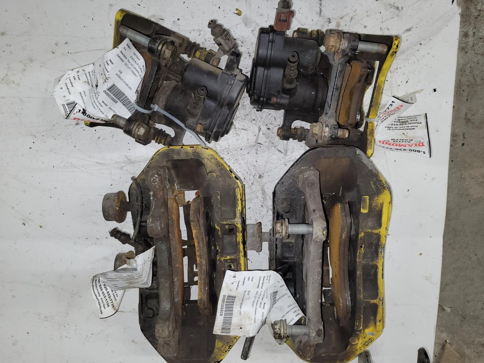 AUDI RS7 Full Caliper Set; w/o ceramic brakes; (rotor, 390x36mm, 15.354 ...