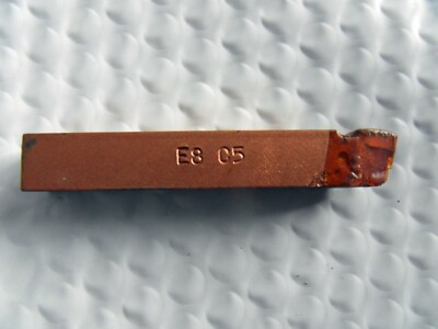 NEW E8 C5 Carbide Tipped Boring Tool Bit 0.5" square, 3+3/8" OAL Free ...