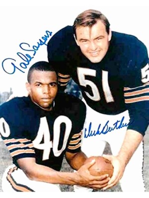 Gale Sayers Dick Butkis 8x10 Photo | eBay