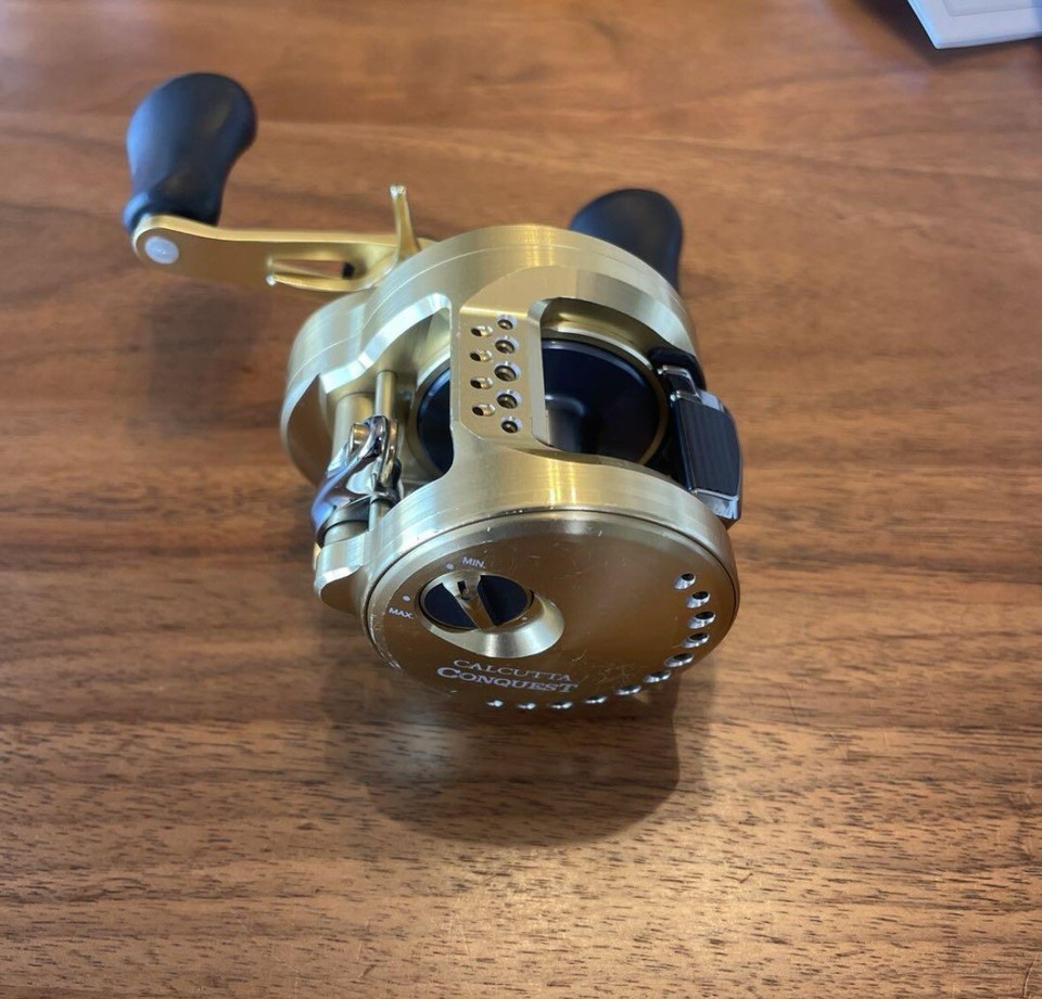 SHIMANO : CALCUTTA CONQUEST 200 XG, Right hand, High-performance Round ...