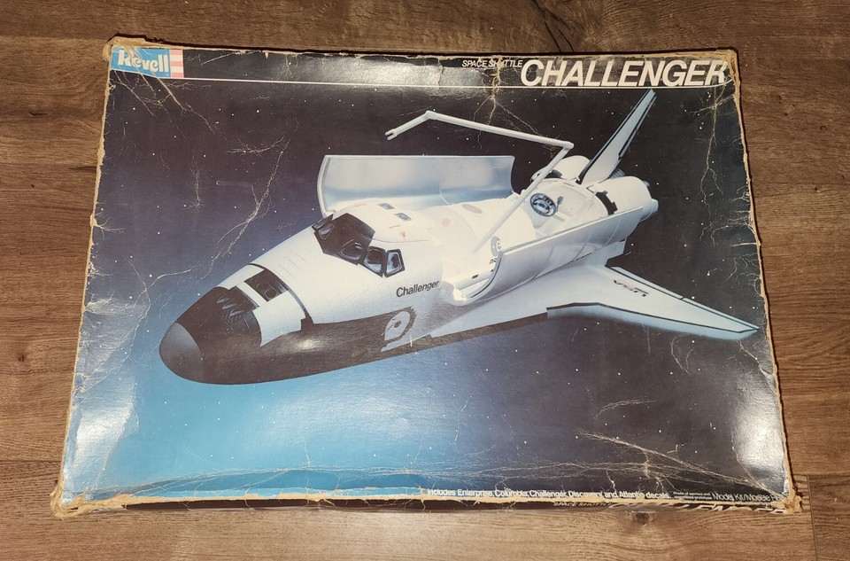 REVELL 1/72 NASA Space Shuttle CHALLENGER Model, OPEN BOX, Kit 4734 | eBay