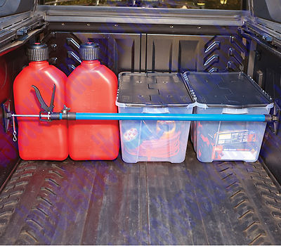 2-in-1 Adjustable Truck Bed Cargo Load Hold Down Bar Holding Clamping ...