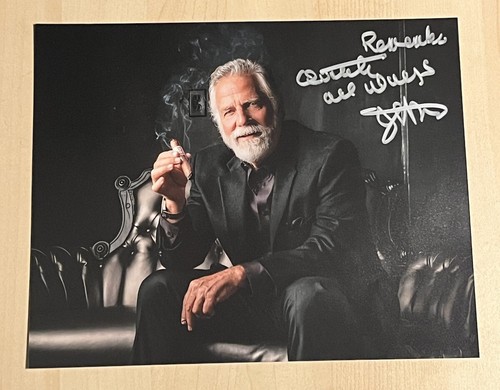 JONATHAN GOLDSMITH SIGNED 8x10 PHOTO ACTOR AUTOGRAPHED MOST INTERESTING ...