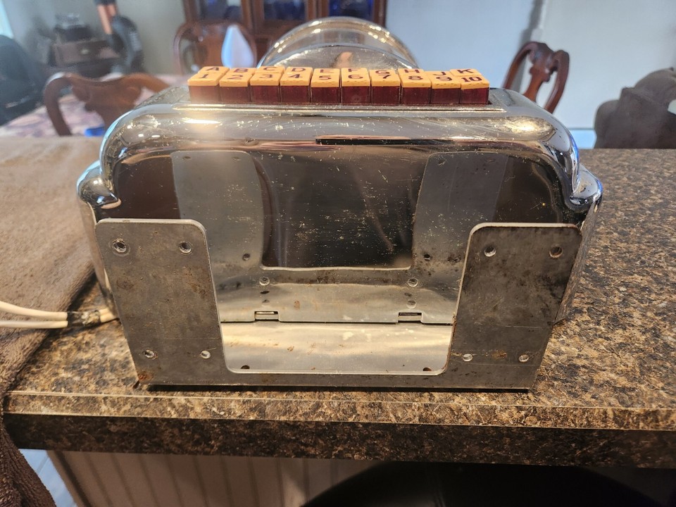 Vintage Johnny Rockets Seeburg Wall-O-Matic 100 wall jukebox model 3W1 ...