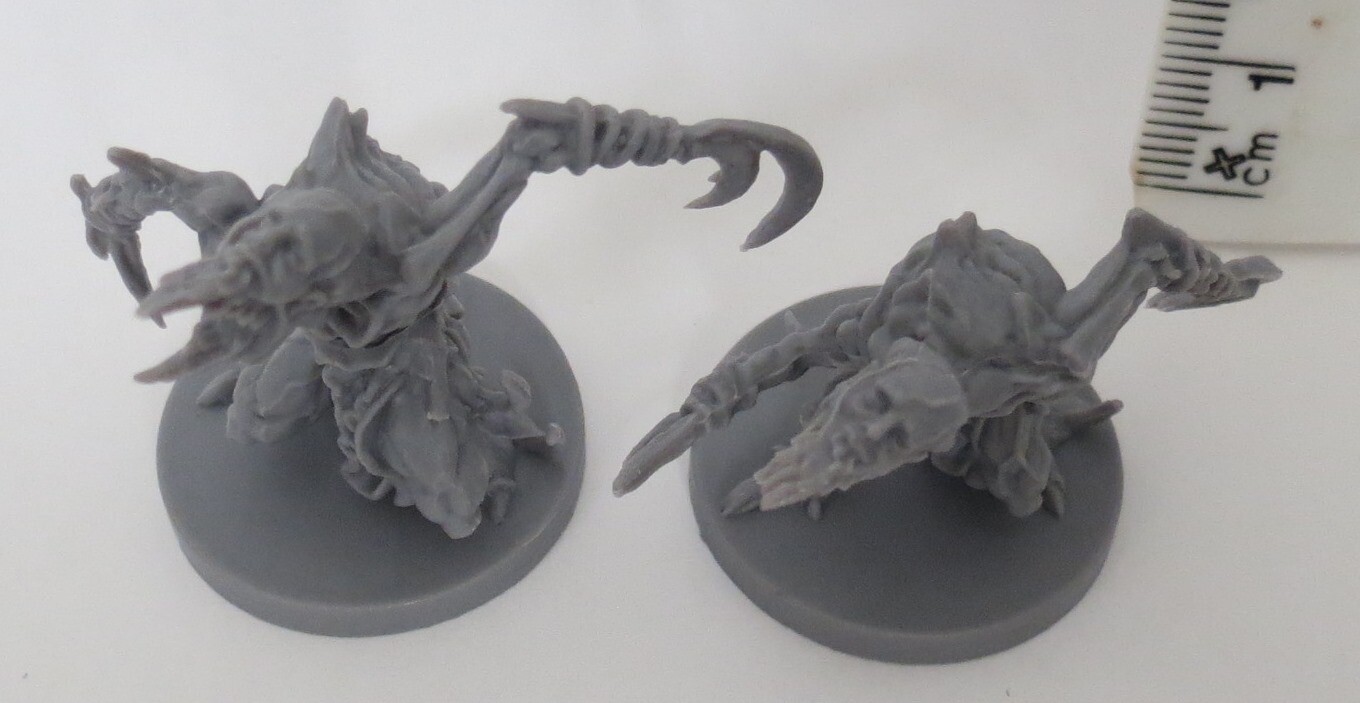 2x Demons monsters tzeentch warhammer AOS Sigmar miniature D&D DARK ...