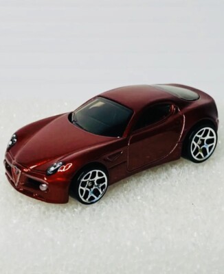 Hot Wheels 2022 HW City Alfa Romeo 8C Competizione Red Die Cast 1:64 ...