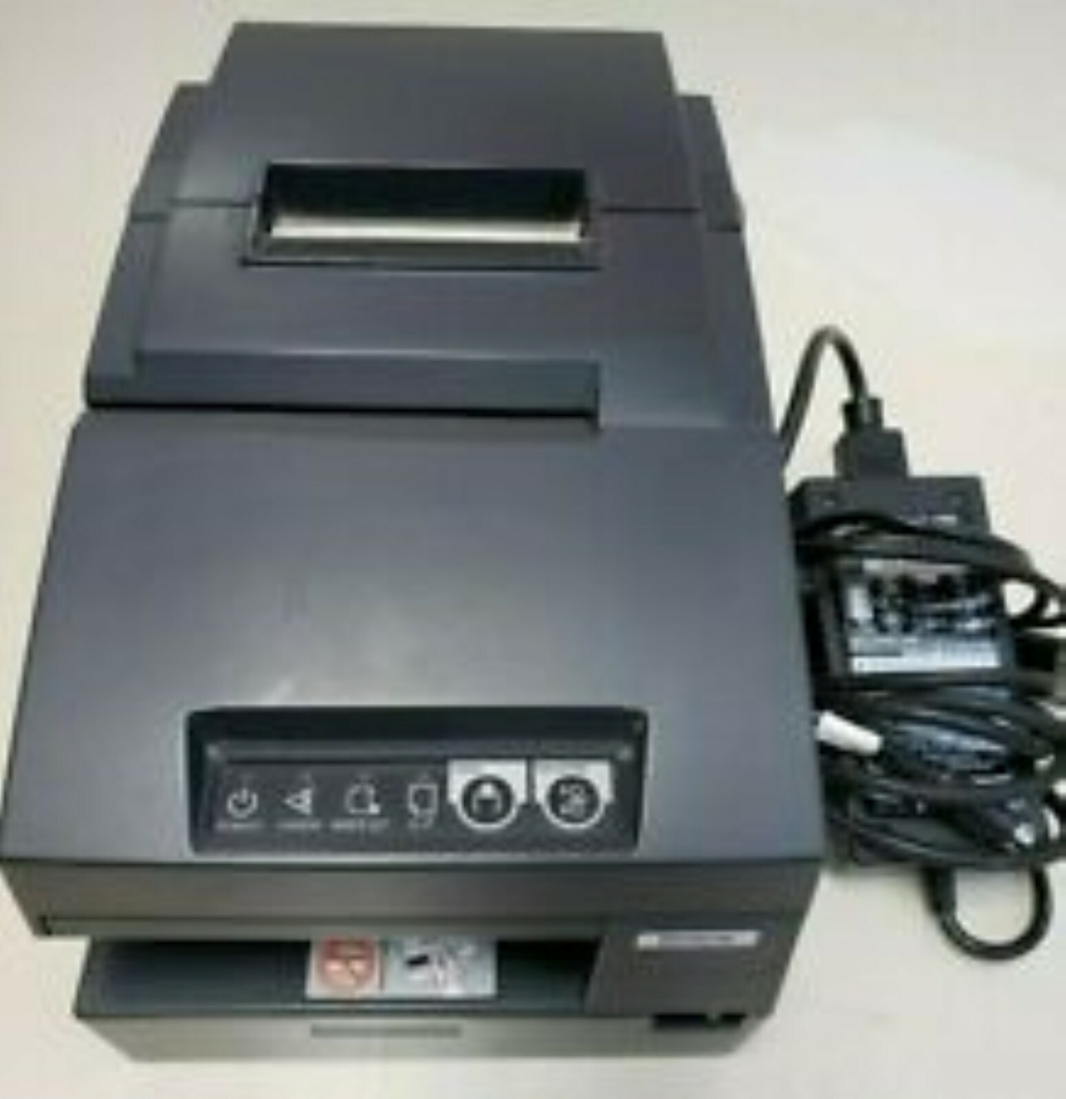 "EPSON TM-H6000III" MODEL M147G POS THERMAL RECEIPT PRINTER w/power ...