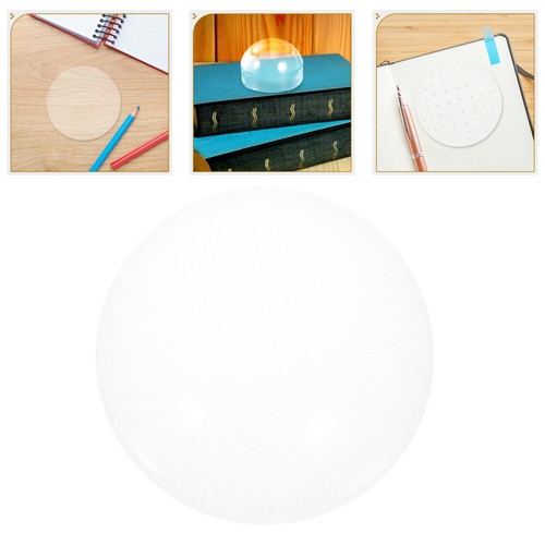Acrylic Magnifying Glass Office Book Magnifier for Reading Half Ball ...