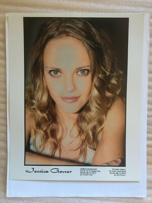 Jessica Gower, vintage original headshot photo with credits | eBay