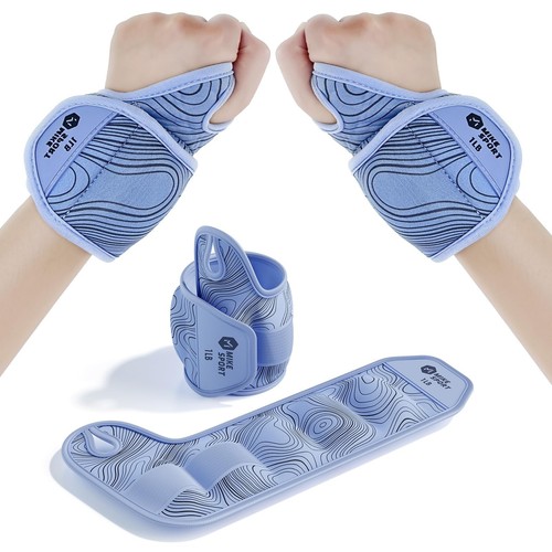 Wrist Weights with Thumb Loops Lock for Women & Men 1lb*2 2lbs*2 3lbs*2 ...