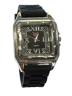 Men's JF Black on Black Watch, New Battery | eBay