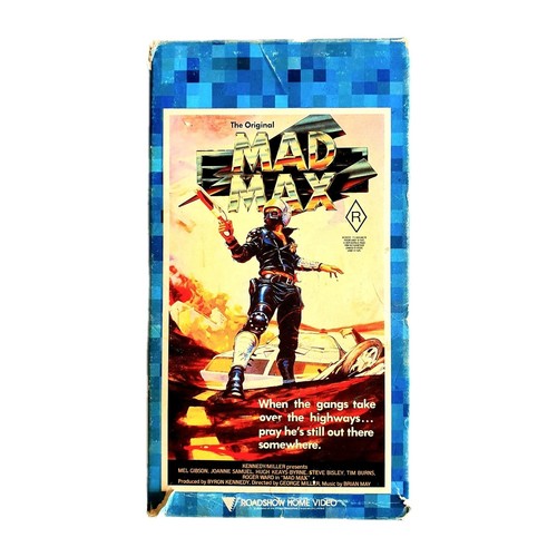 The Original Mad Max VHS Tape, Cardboard Sleeve, Vintage/Rare, Mel ...