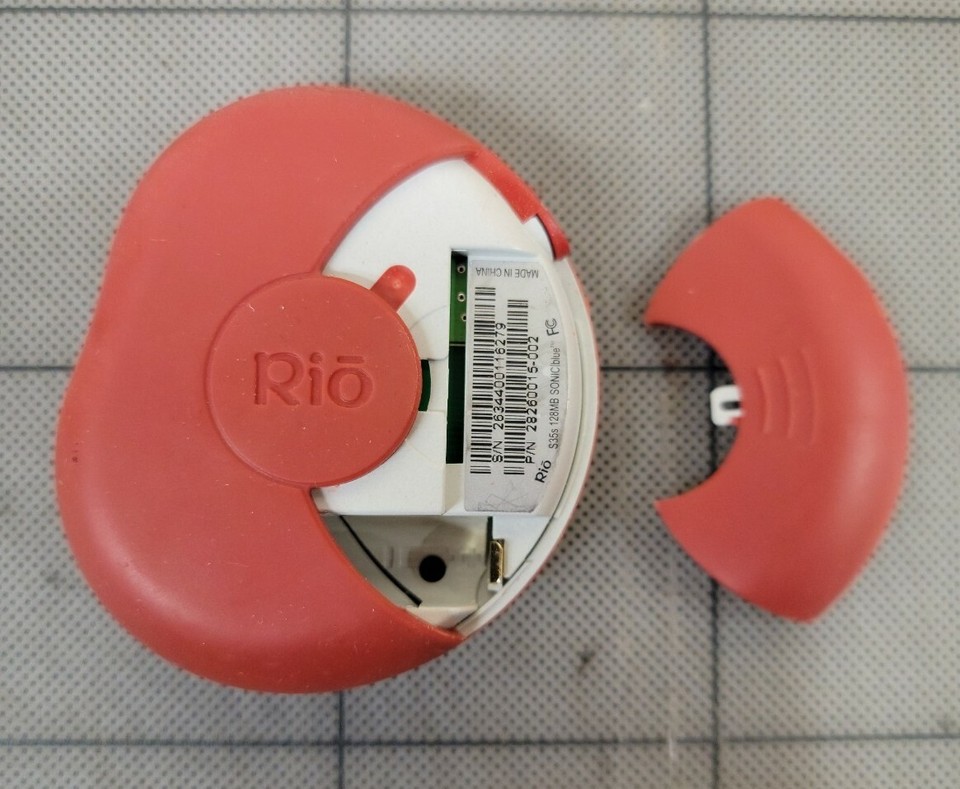 RIO SPORT MP3 PLAYER SONIC BLUE 128 MB DIGITAL MUSIC S35S | eBay